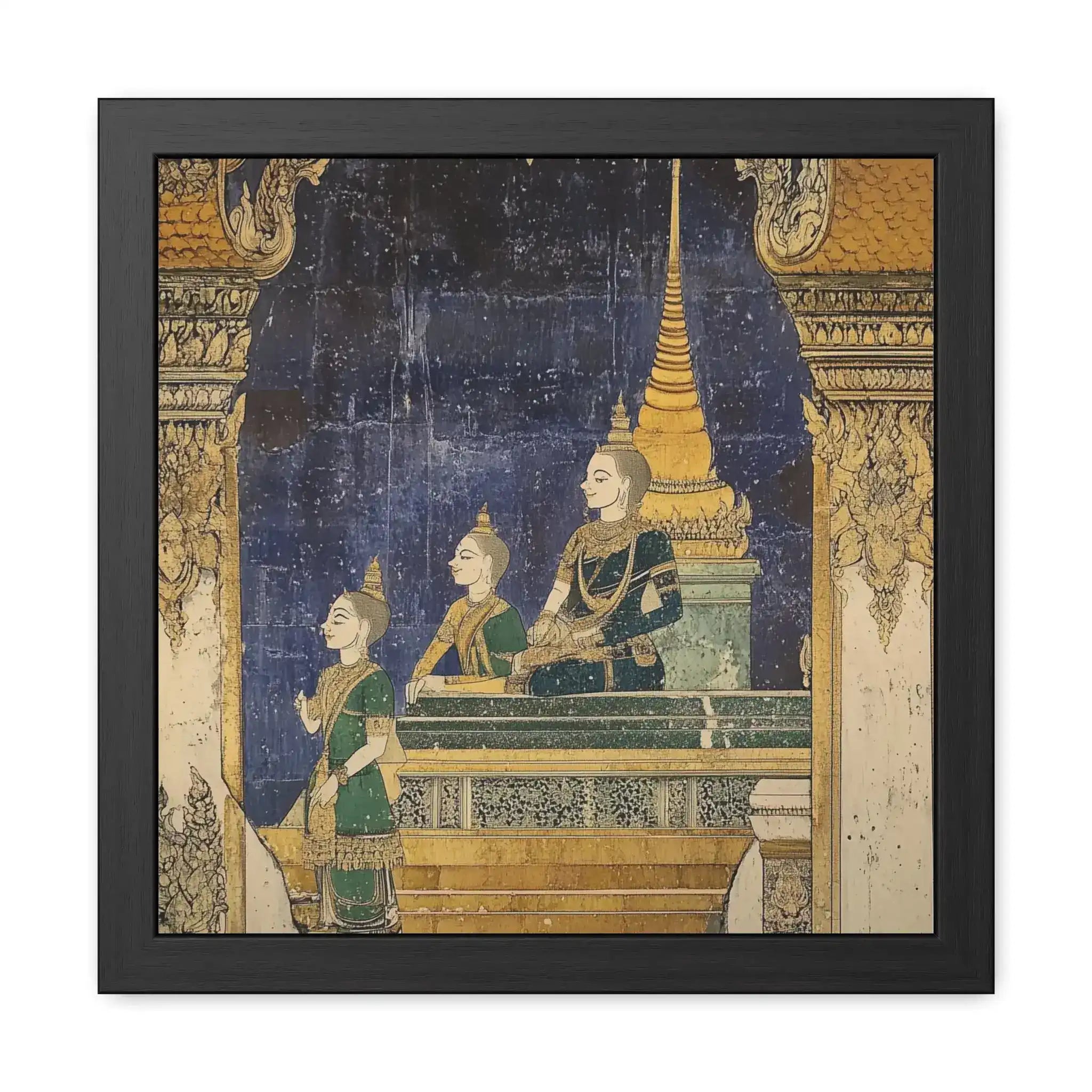 Regal Thai Mural Wall Art – MAIA HOMES