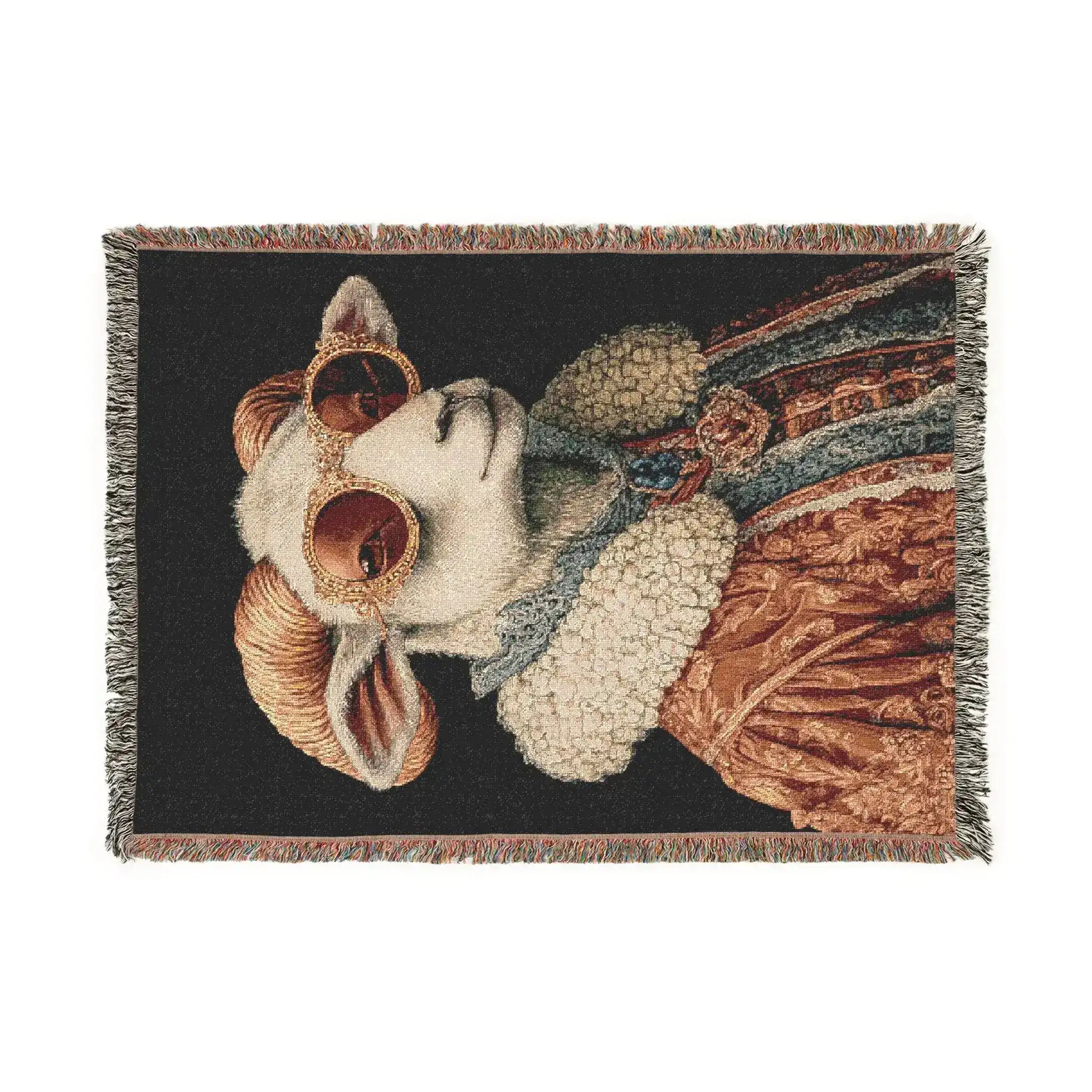 The Grand Ram Regal Sheep Woven Blanket – MAIA HOMES