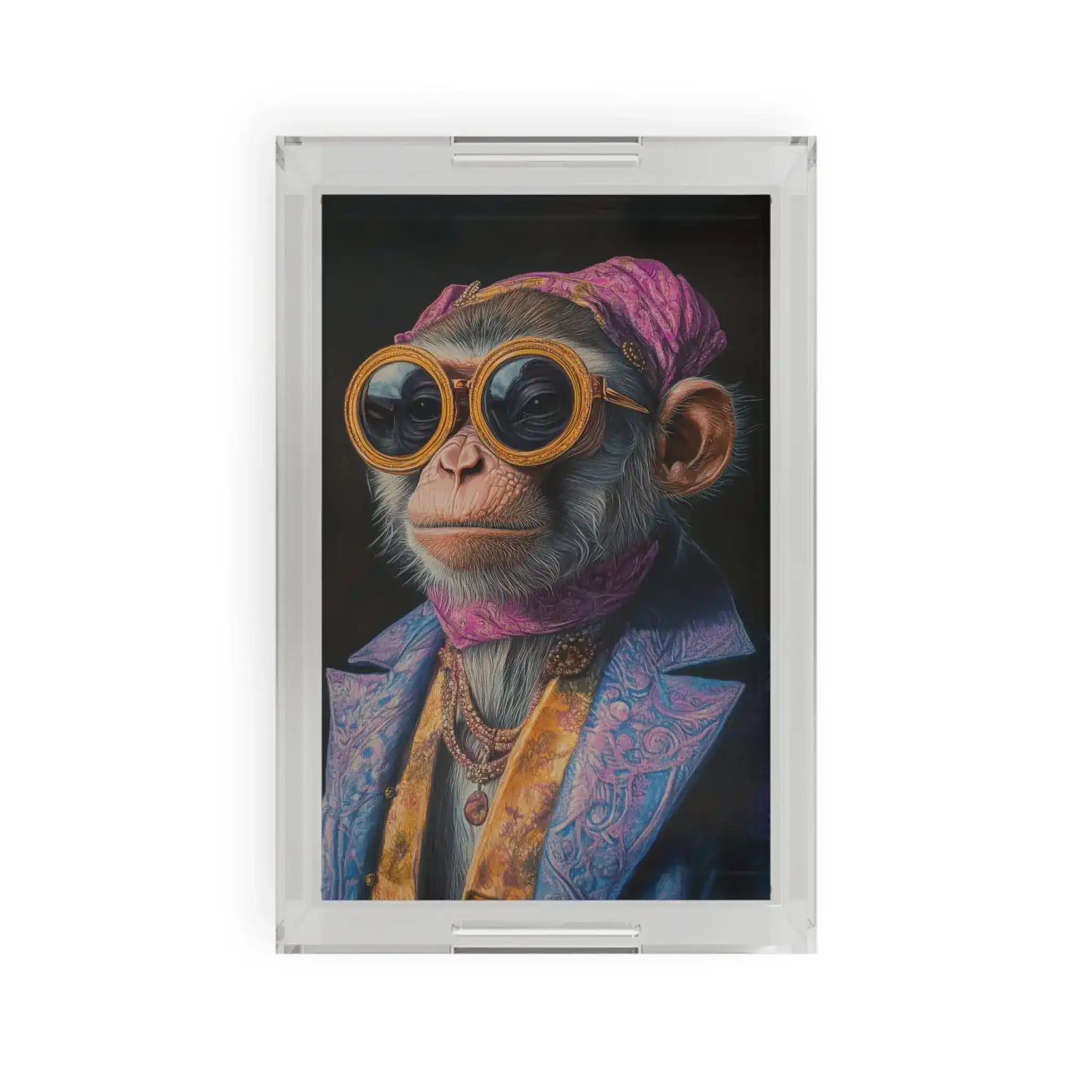 Regal Rebel Couture Monkey Serving Tray – MAIA HOMES