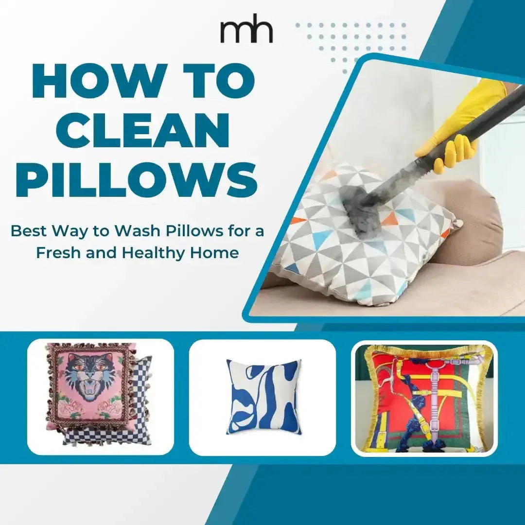 How to Clean Pillows – MAIA HOMES
