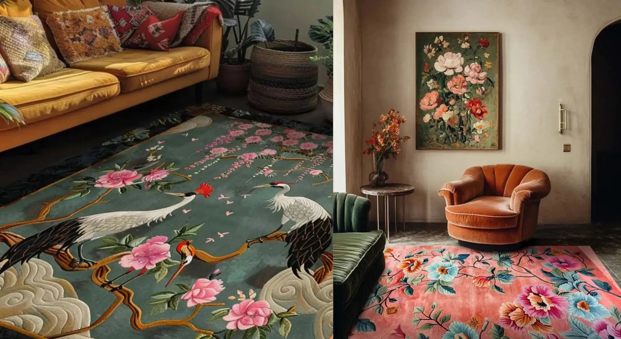 Rugs That Tell Stories: Elevate Your Home with Art and Meaning – MAIA HOMES