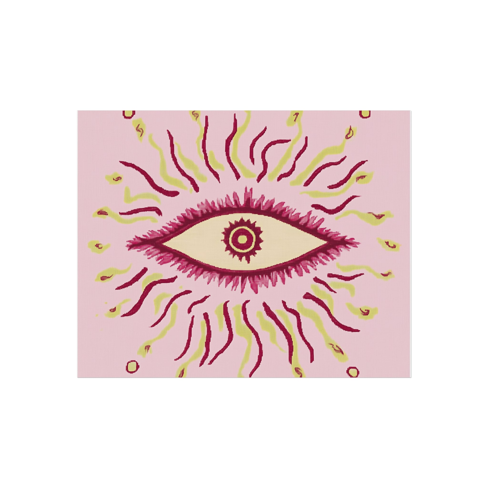Mystic Eye Radiance Fine Art Poster – MAIA HOMES