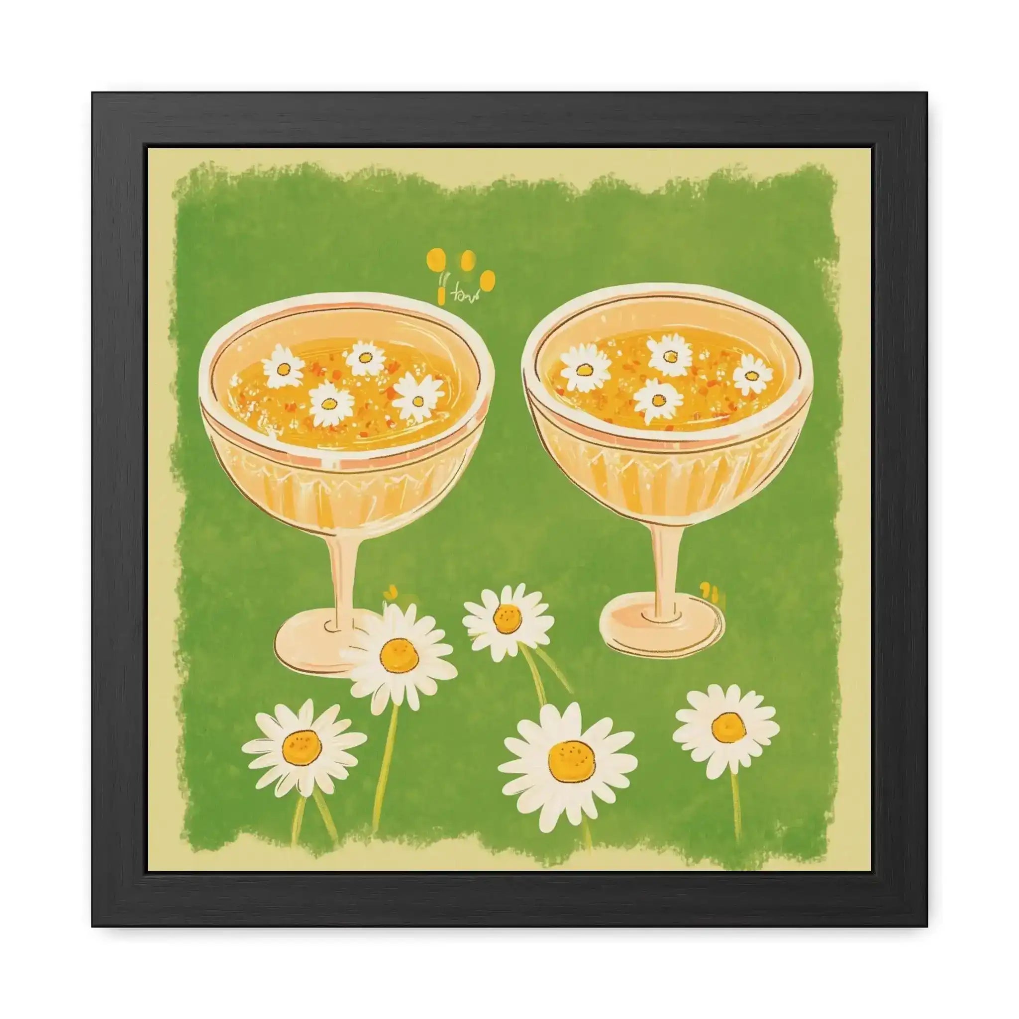 Daisy Fizz Toast Wall Art – MAIA HOMES