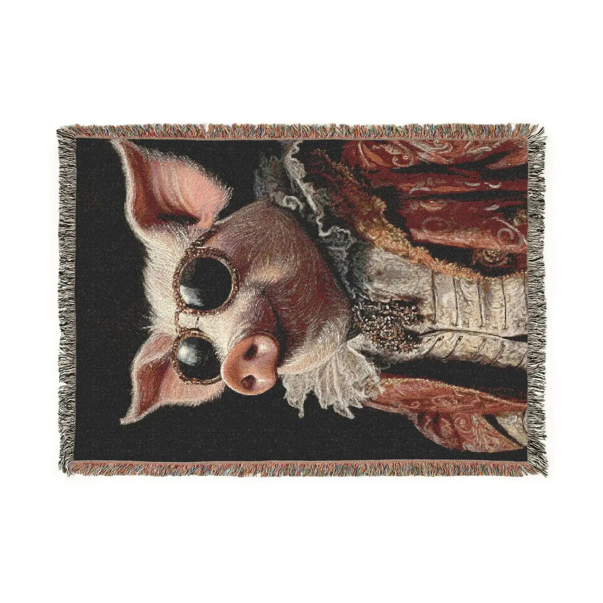 Grand Duke Swine Regal Pig Woven Blanket – MAIA HOMES