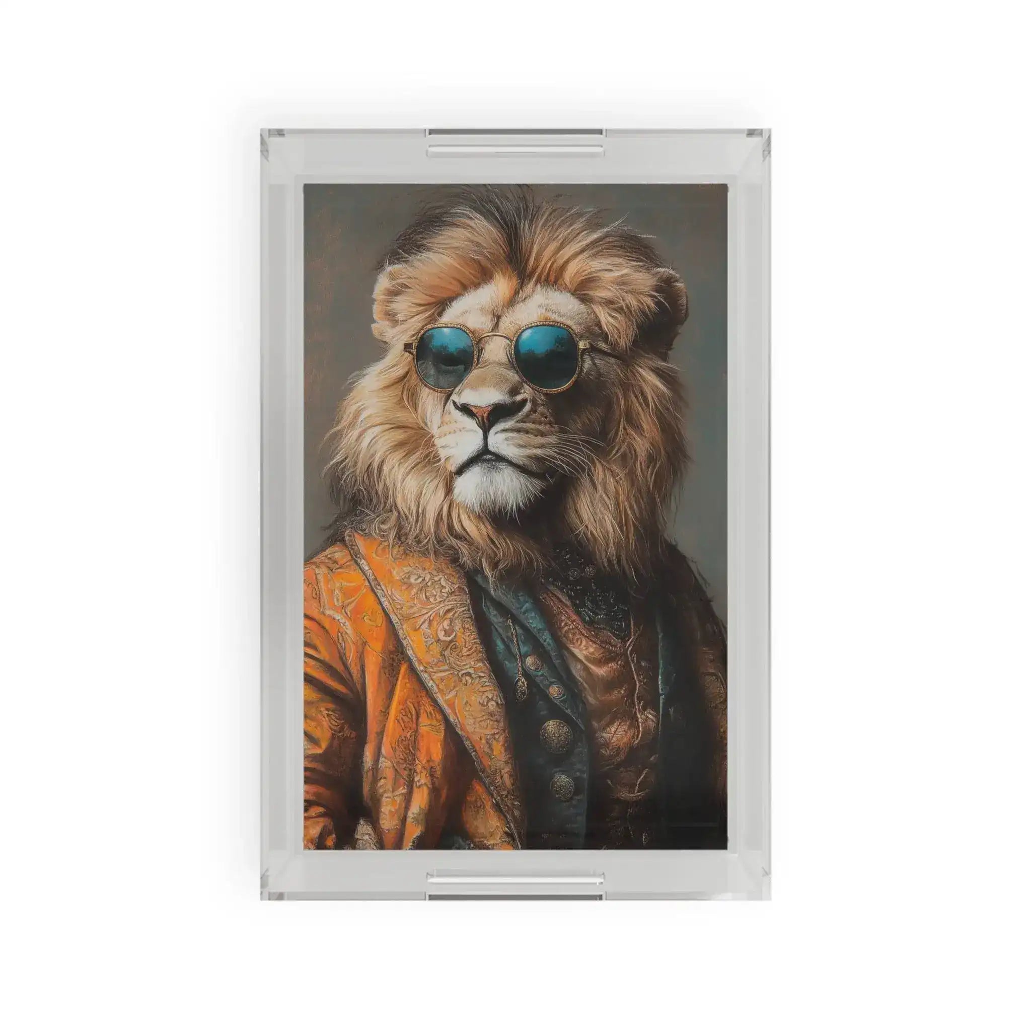 Royal Roar Elegant Lion Serving Tray – MAIA HOMES