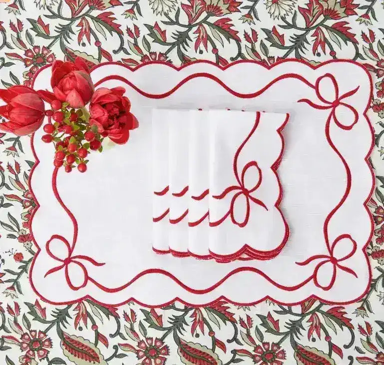 Ruby Ripple Placemats – MAIA HOMES