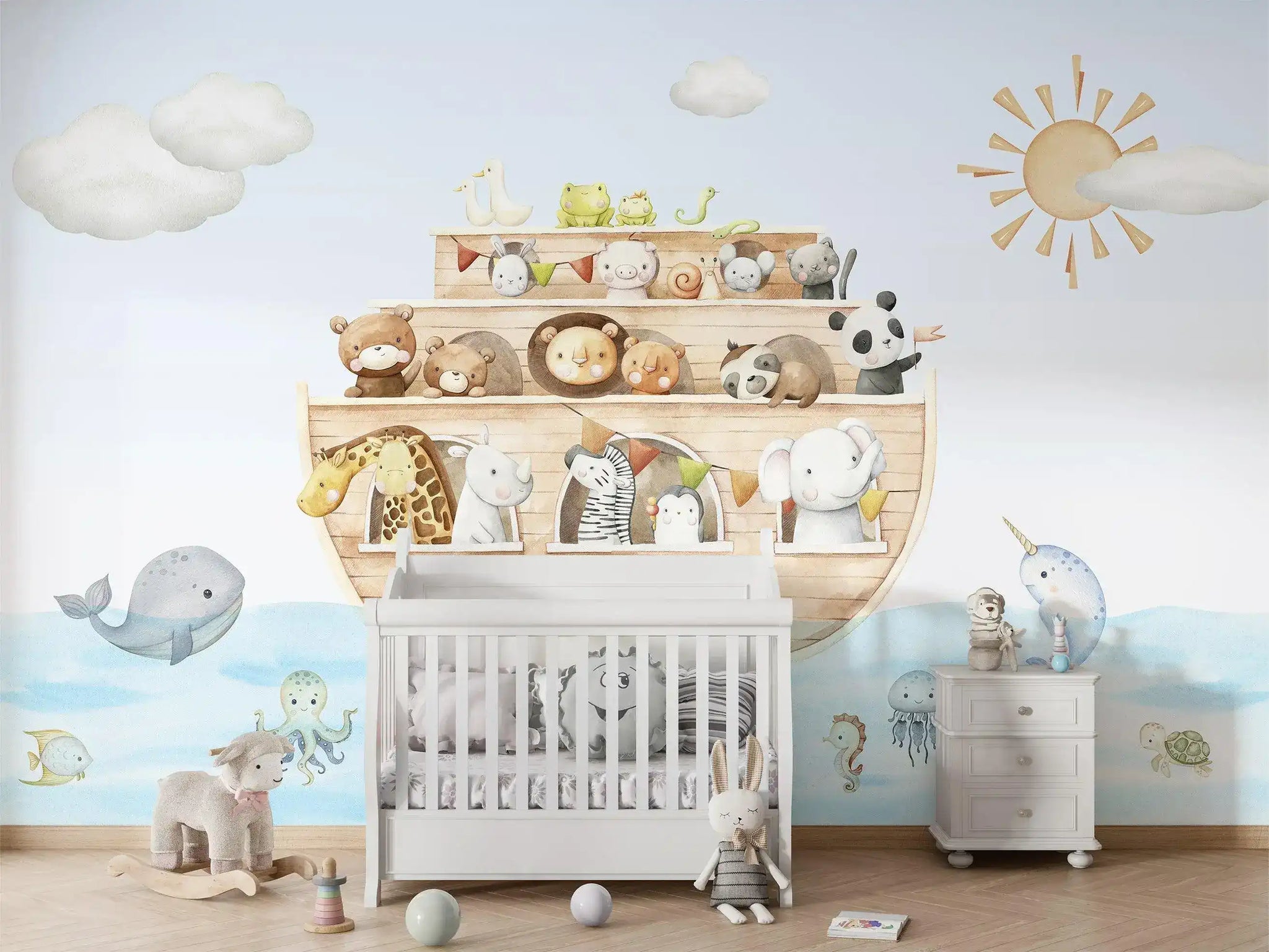 Noah_s Journey Wallpaper Mural | MAIA HOMES