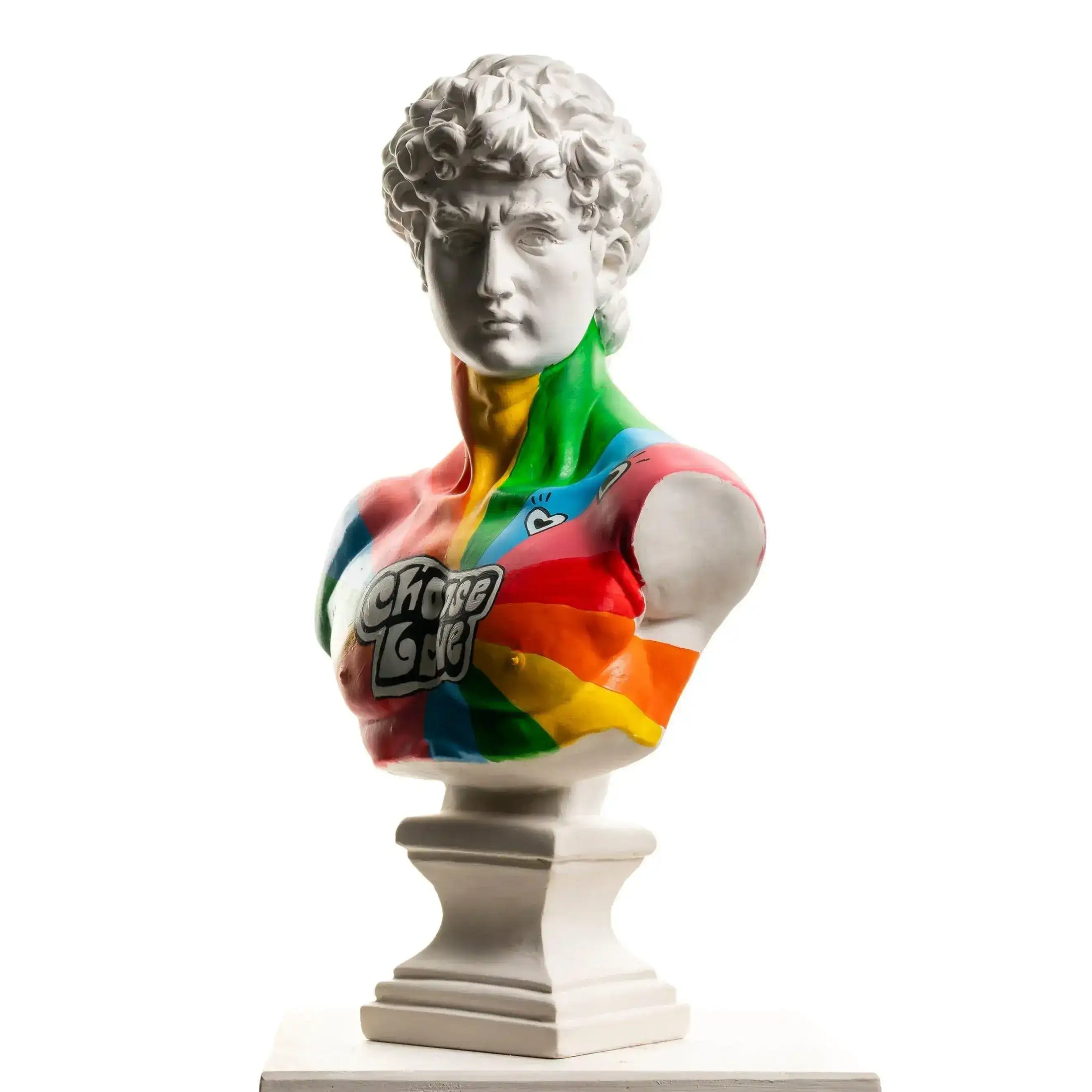 Choose Love David Roman Sculpture | MAIA HOMES