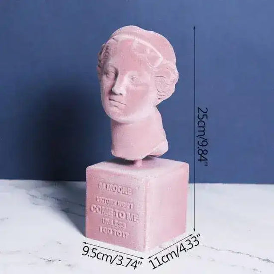 Flocking Greek Goddess Sculpture | MAIA HOMES