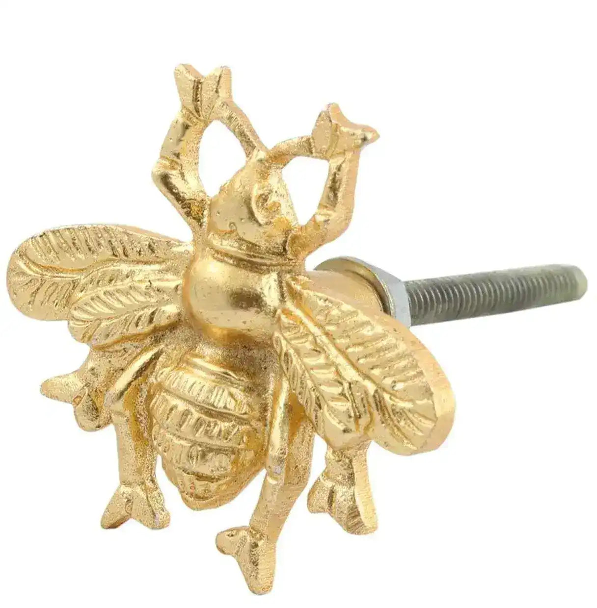 Handmade Brass Bumble Bee Cabinet Knob – MAIA HOMES