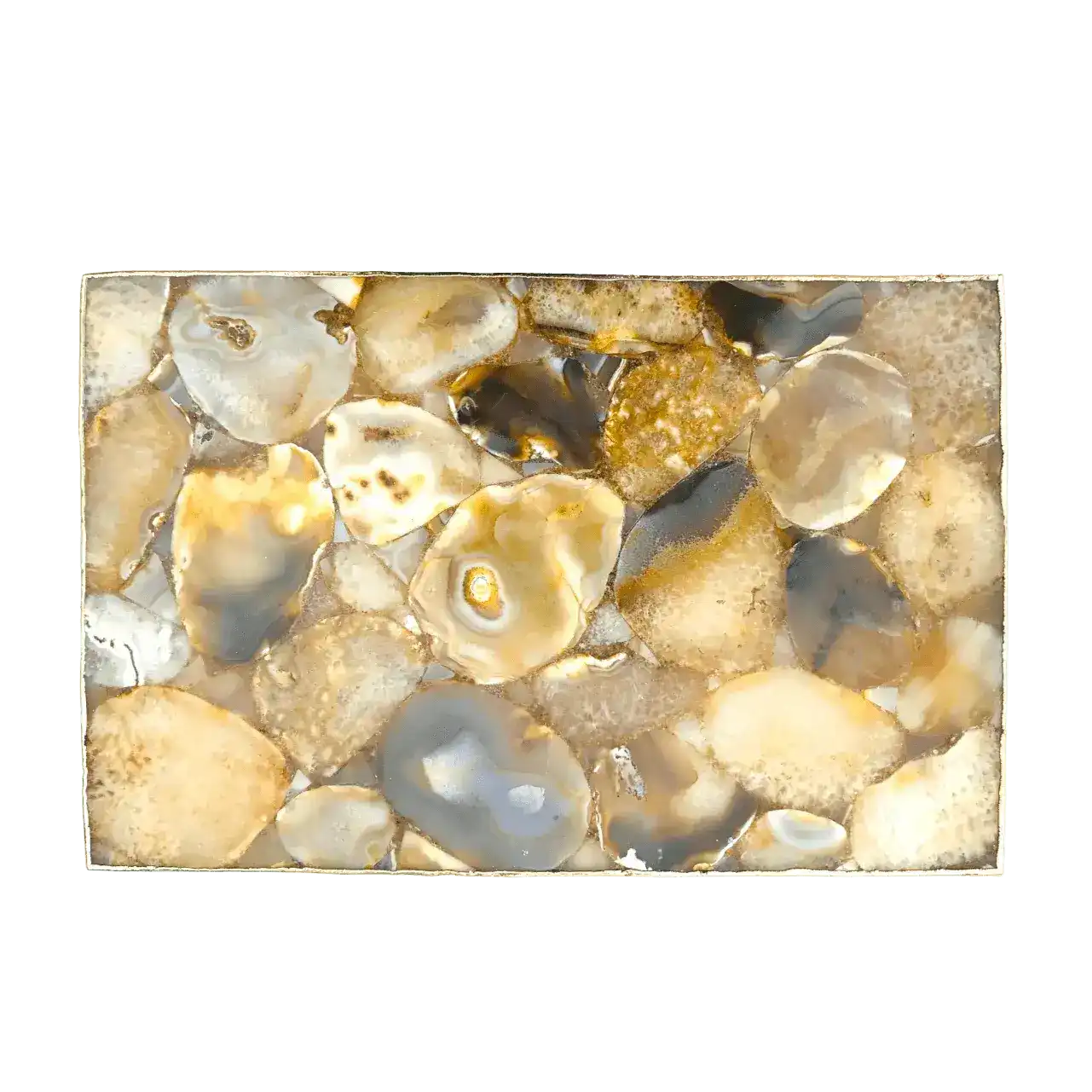 Large Brown Agate Cheese Platter Tray – MAIA HOMES
