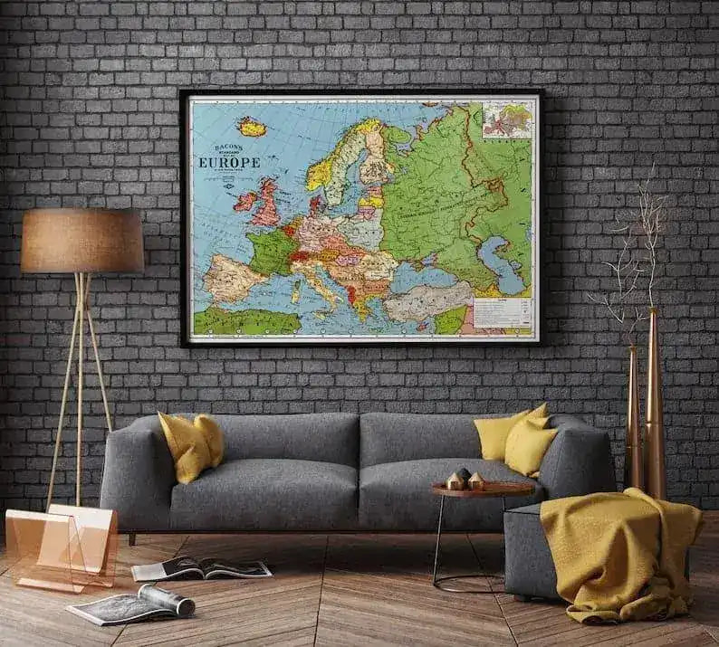 Map of Europe in 1923| Map of Aftermath of World War I – MAIA HOMES