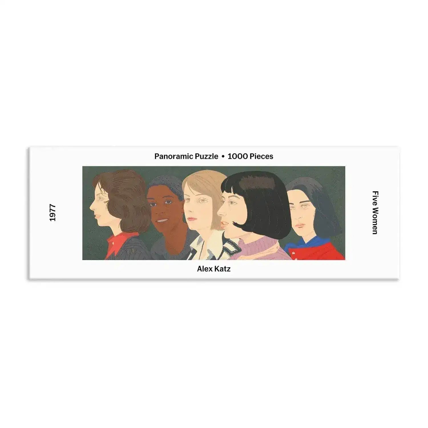 MoMA Alex Katz Five Women 1000 Piece Panoramic Jigsaw Puzzle – MAIA HOMES