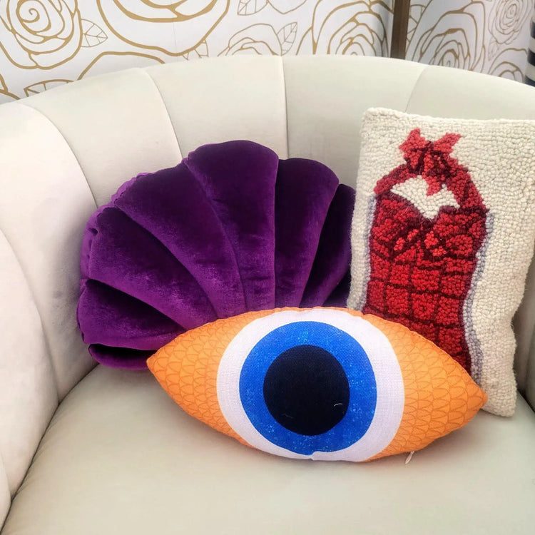 Sea Shell Plush Stuffed Pillow | Maia Homes – MAIA HOMES